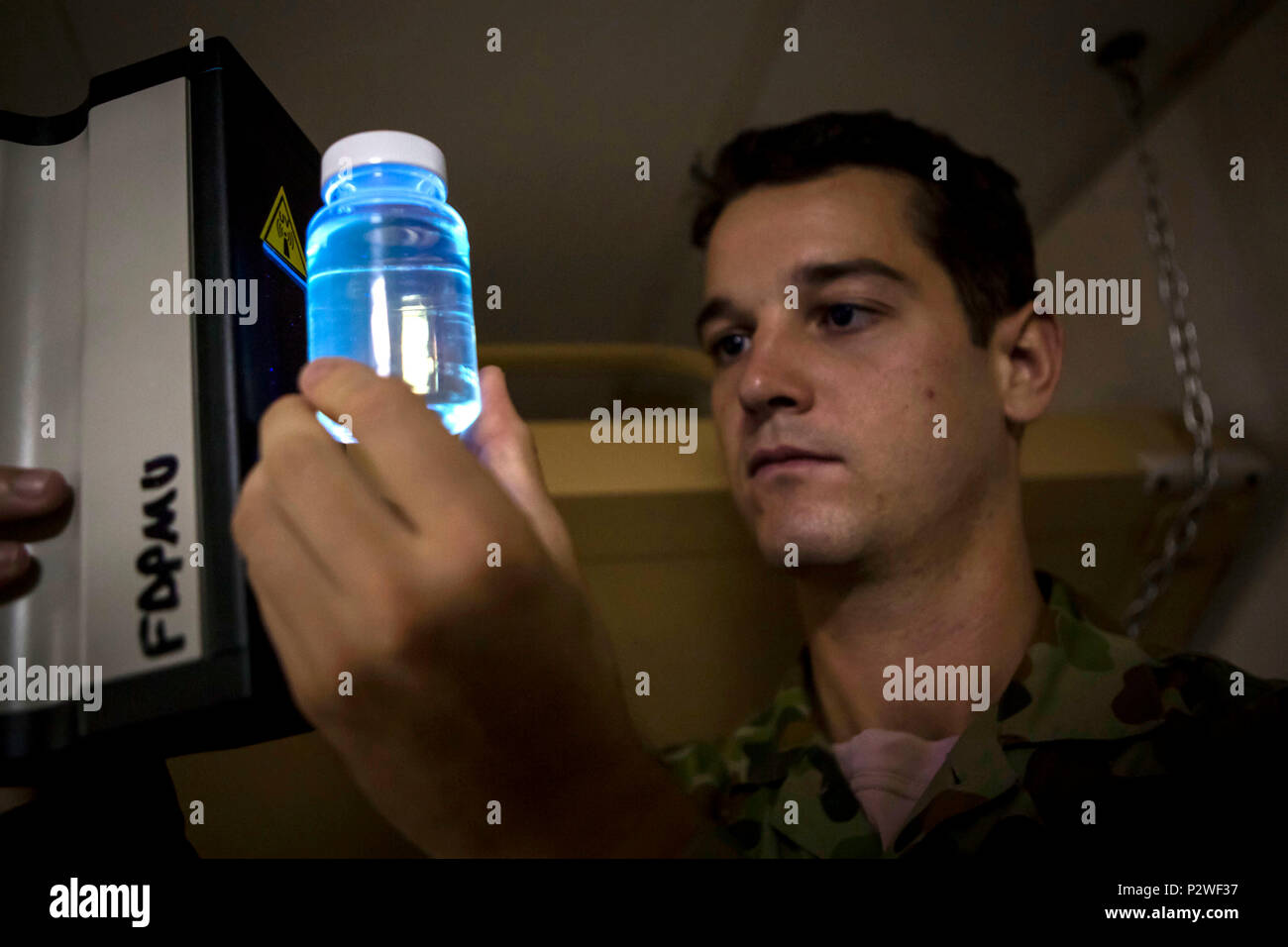 Australian Army Environmental Health Officer Lieutenant Matthew La ...