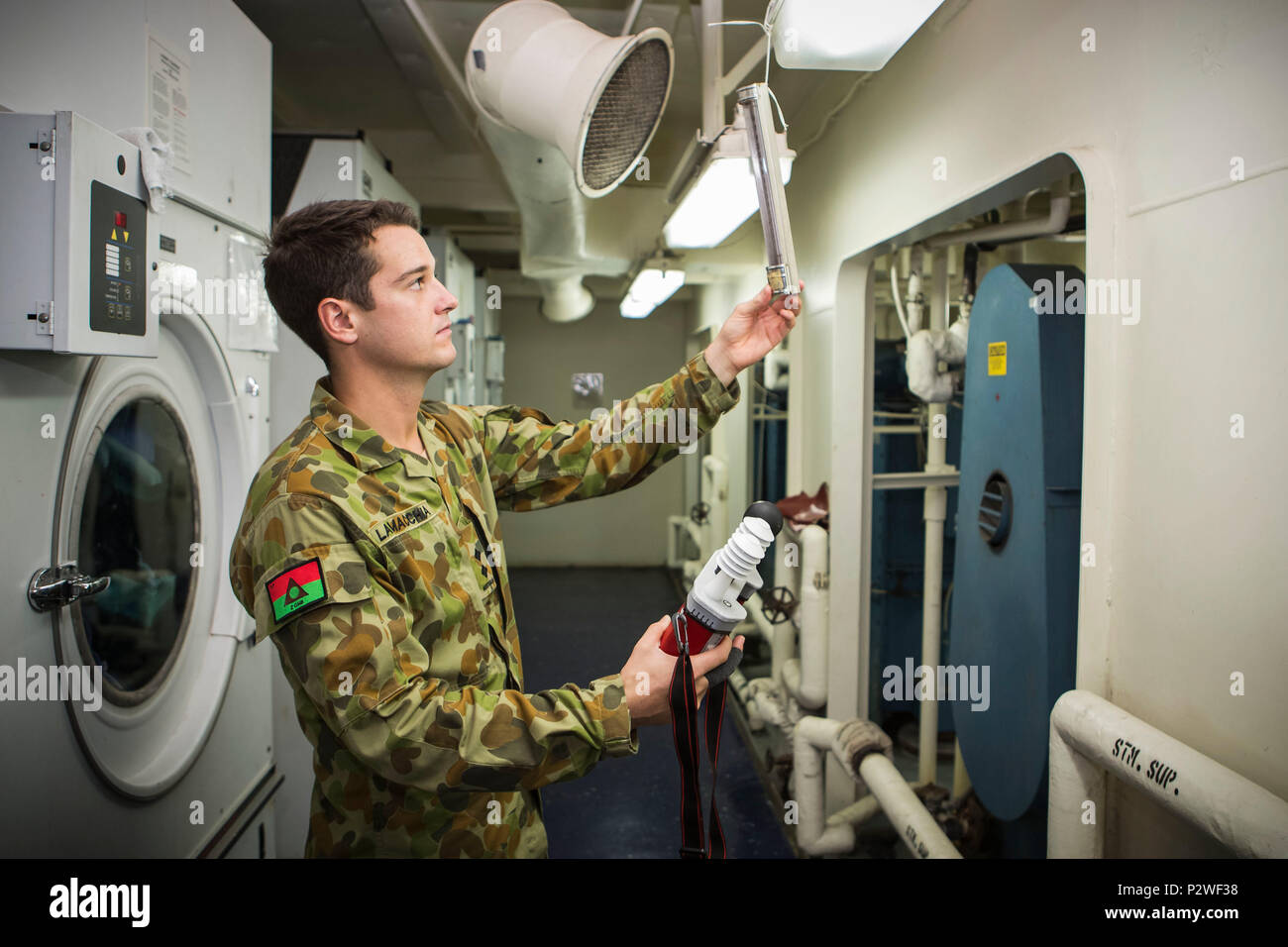 Australian Army Environmental Health Officer Lieutenant Matthew La ...