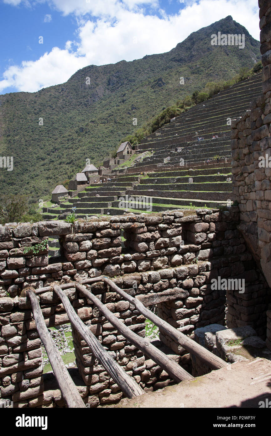 View of Machu Picchu, Peru, South America Stock Photo - Alamy