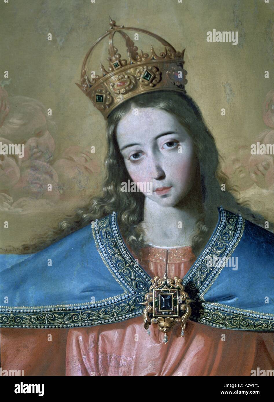 'Virgin of Mercy with Carthusians' (detail), 1630-1635, Oil on canvas ...