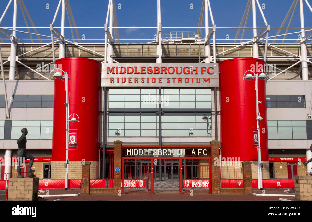 Middlesbrough football ground riverside stadium hi-res stock ...