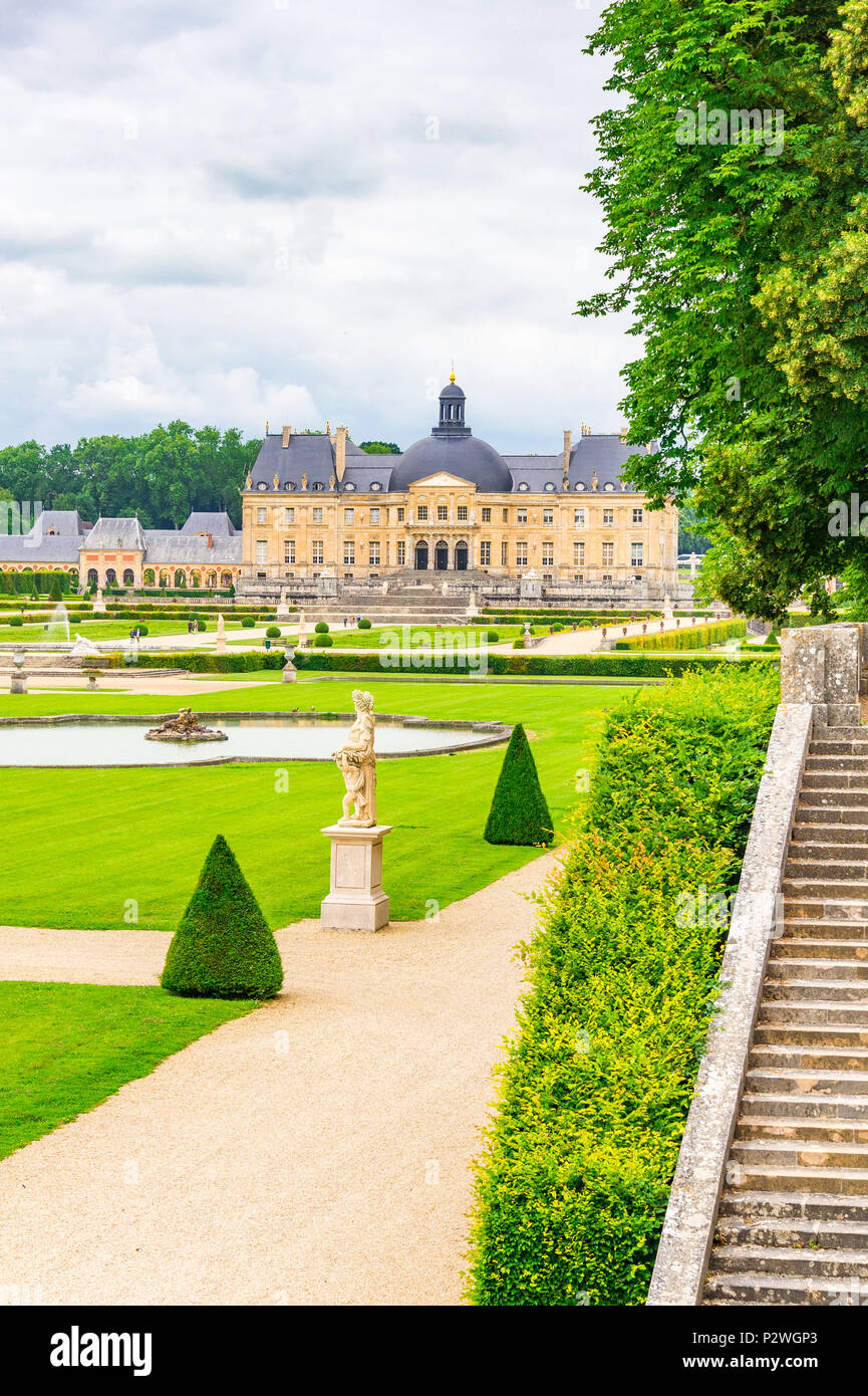 Chateau Vaux le Vicomte Stock Photo - Alamy