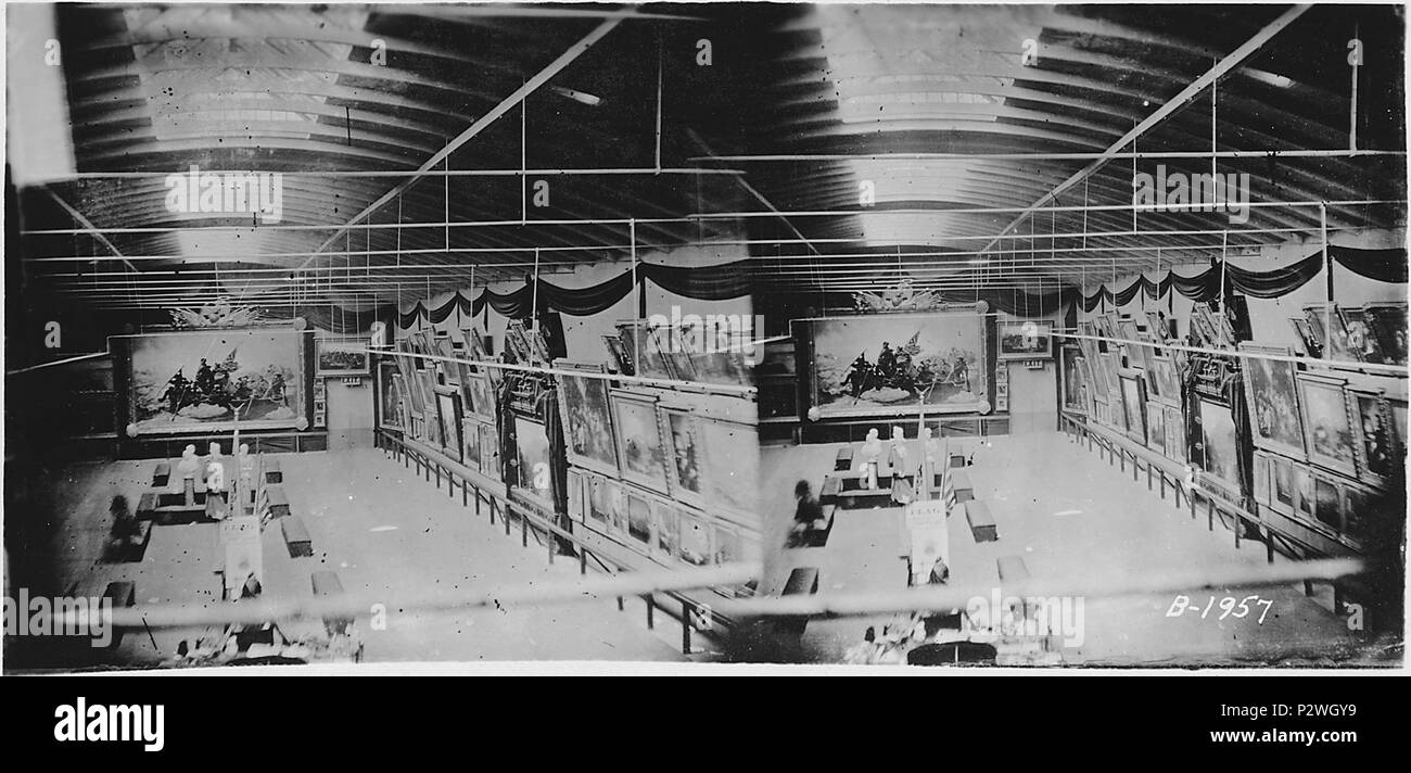 View of metropolitan fair building in new york city hi-res stock ...