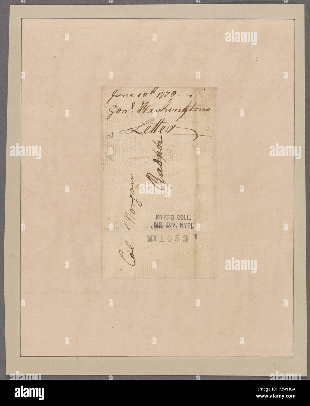 Colonel morgan morgan hi-res stock photography and images - Alamy