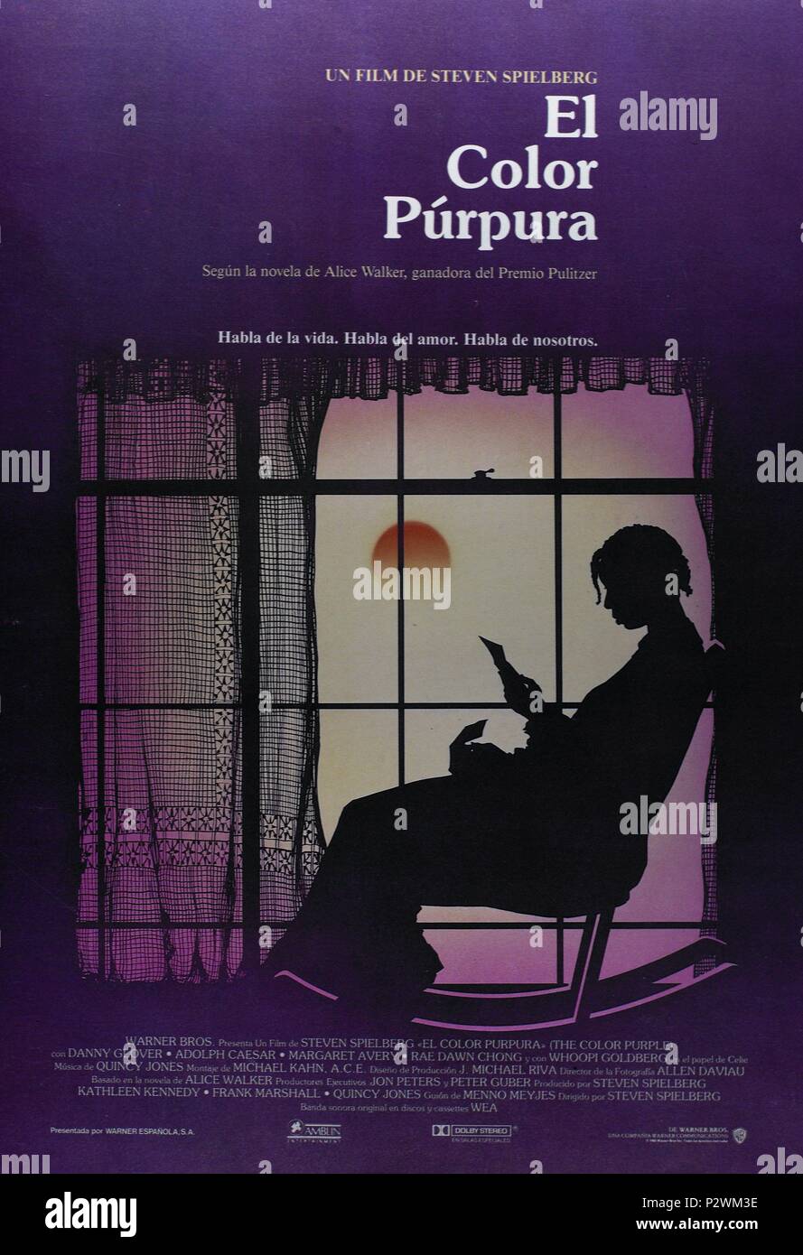 Original Film Title: THE COLOR PURPLE. English Title: THE COLOR PURPLE ...