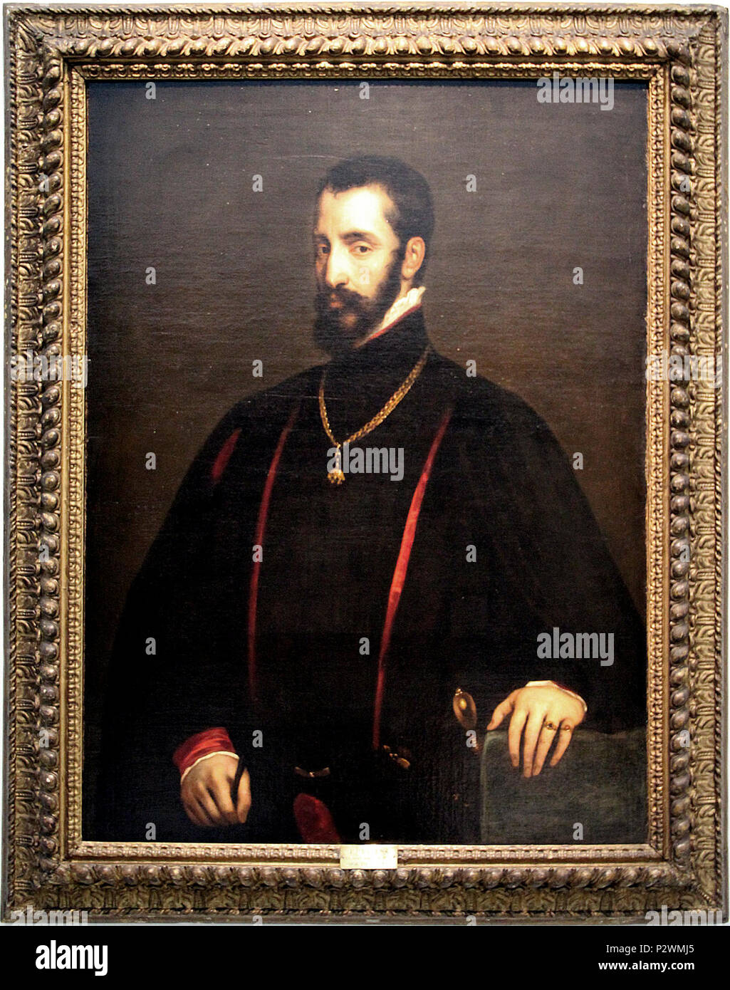 Ferdinand Alvare de Tolède (1507-1582), huile sur toile réalisée par ...