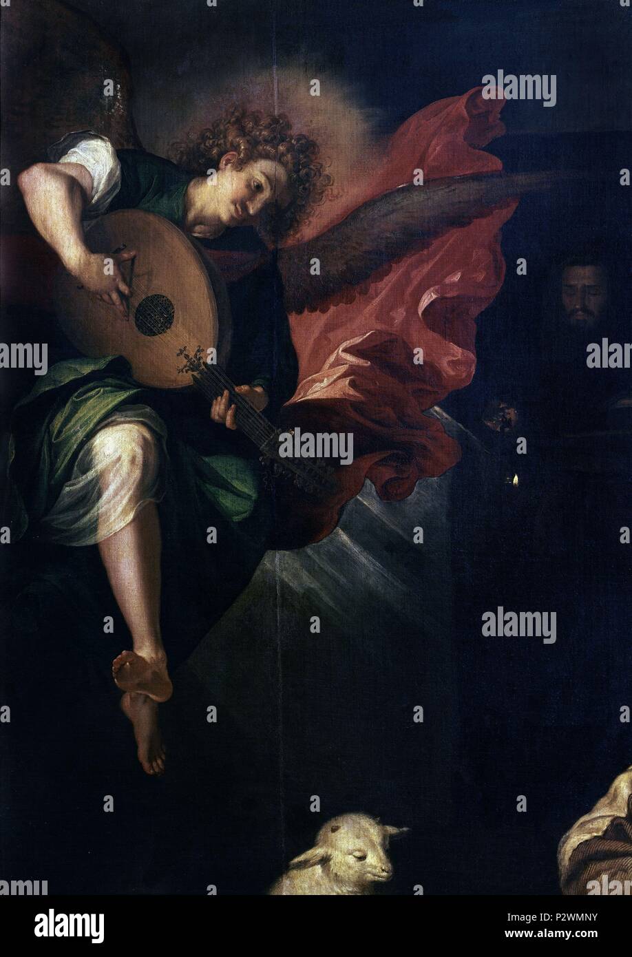 Detail from St. Francis of Assisi. Canvas (2.04x1.58). 1620. Madrid ...