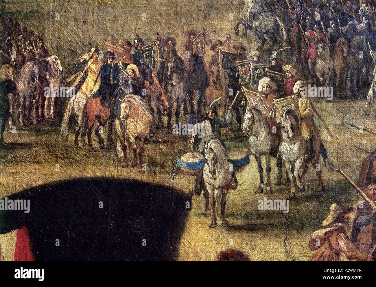 'The Infanta Isabella Clara Eugenia at the Siege of Breda' (detail), ca ...