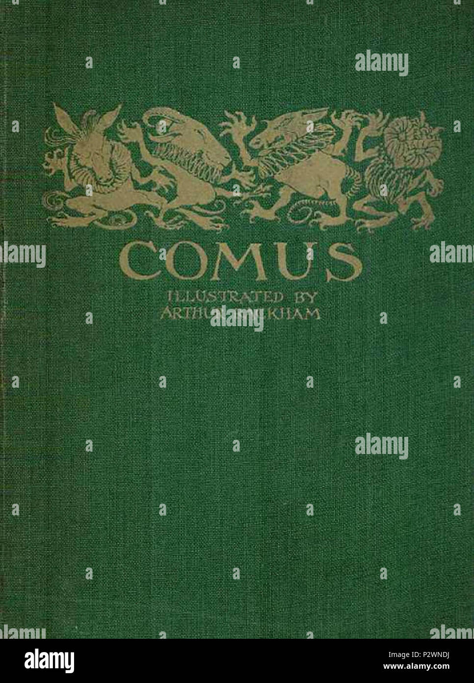 001 1922 Cover of Comus Stock Photo - Alamy