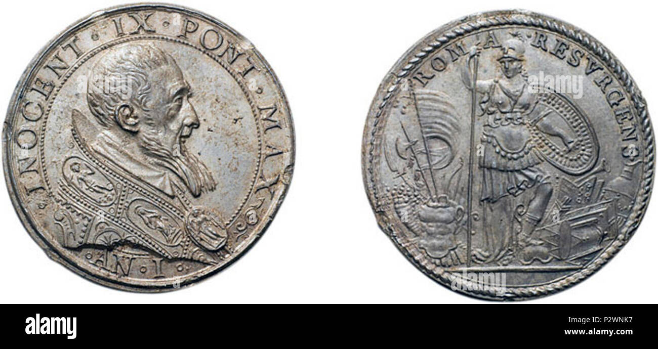 001-19 Innocentius papa face Stock Photo - Alamy