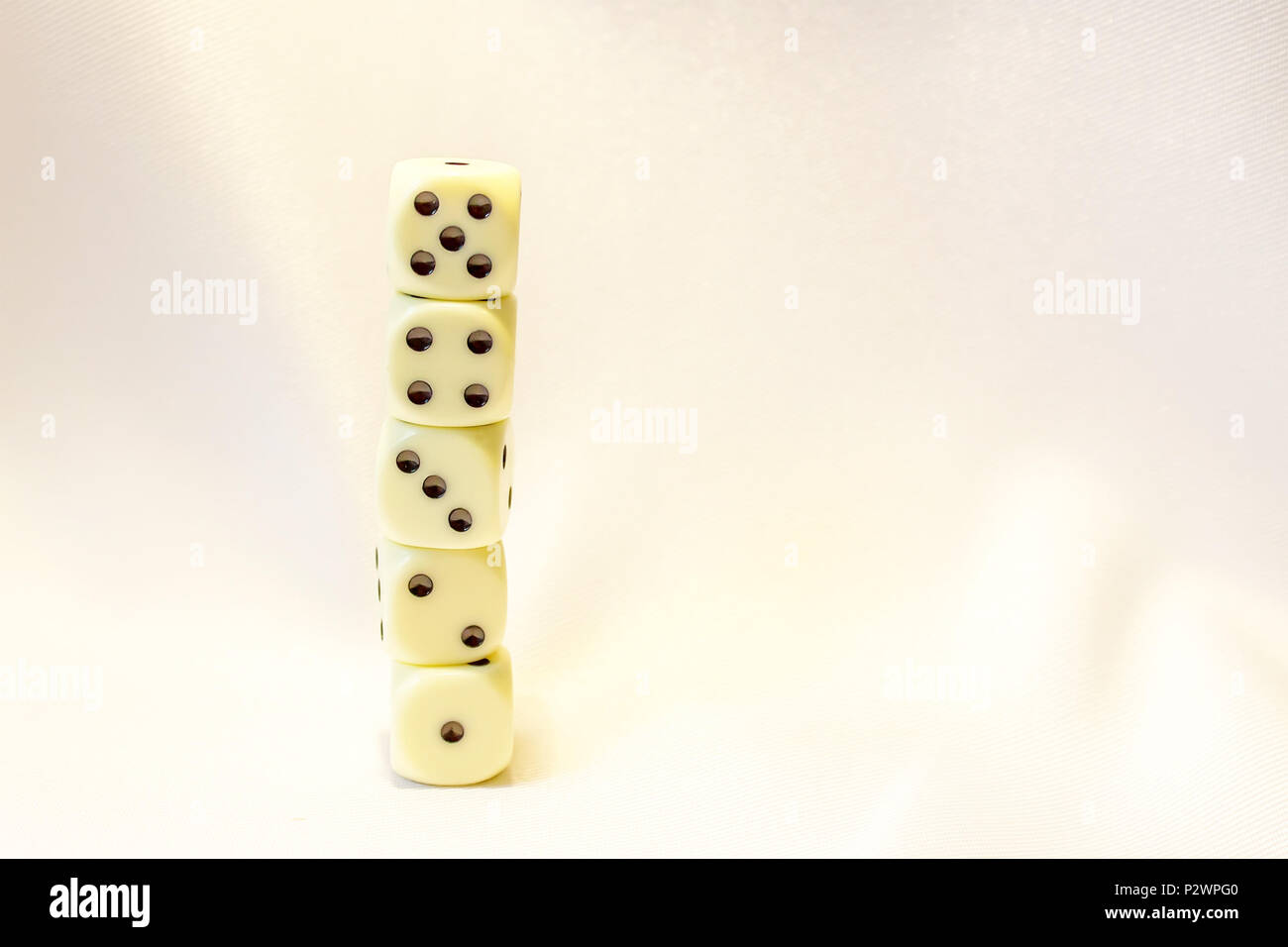 Dice number 5 hi-res stock photography and images - Alamy