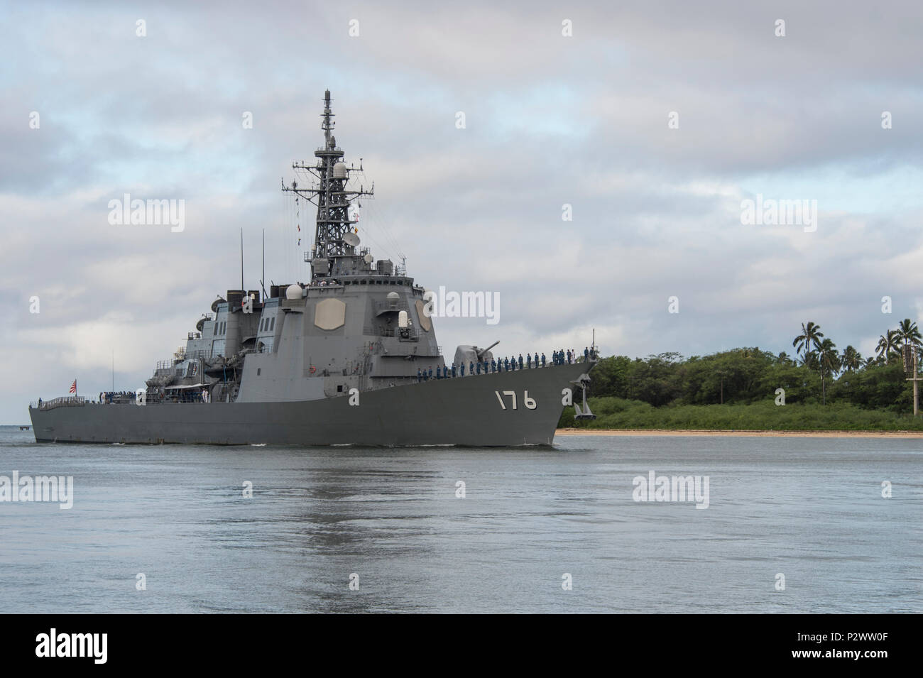 160802-O-AS591-028 PEARL HARBOR (August 2, 2016) Japan Maritime Self ...