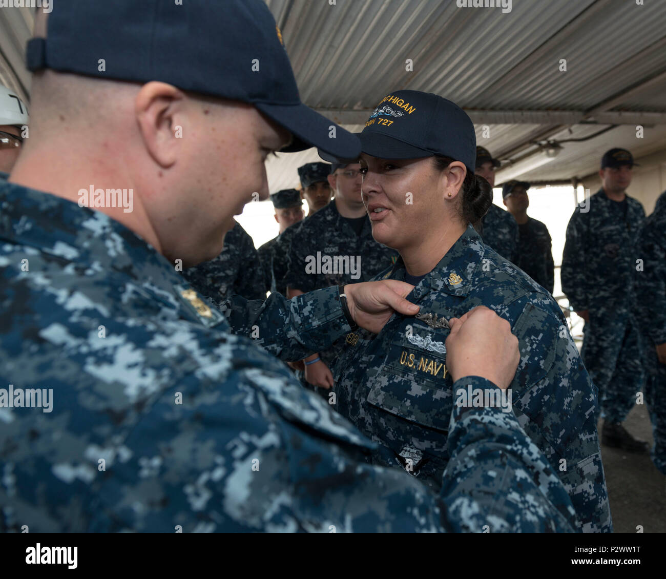 PUGET SOUND, Wash. (August 2, 2016) Chief Culinary Specialist Dominique ...