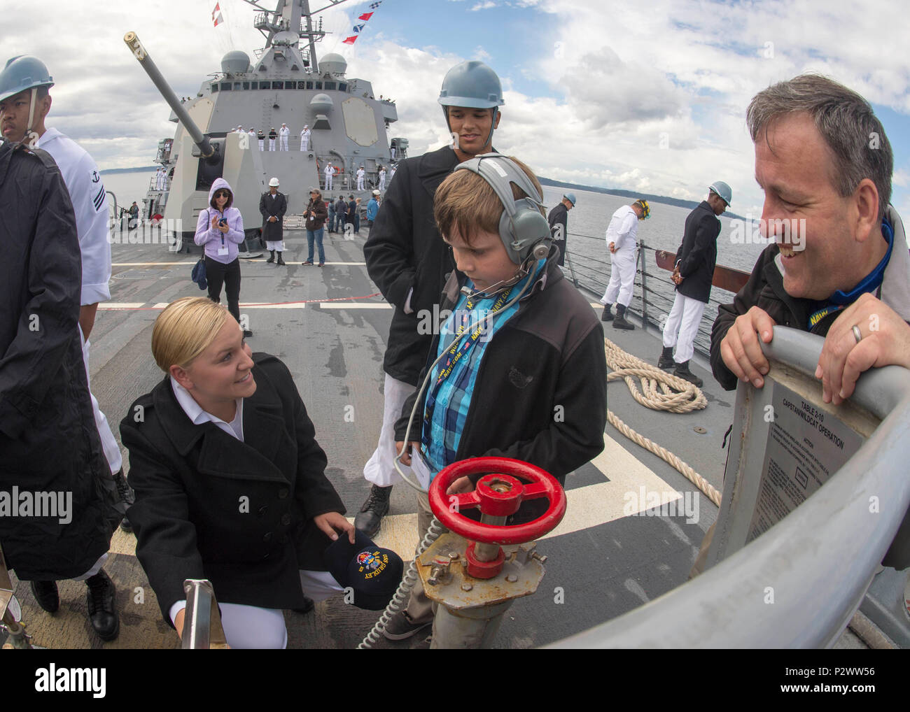 Arleigh Burke Class Guided Missle Destroyer High Resolution Stock ...