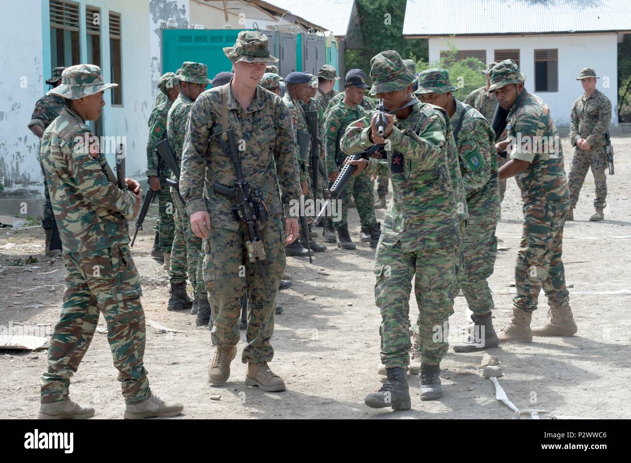 160802-N-DH124-197 DILI, Timor-Leste (Aug. 2, 2016) - U.S. Marine Sgt ...