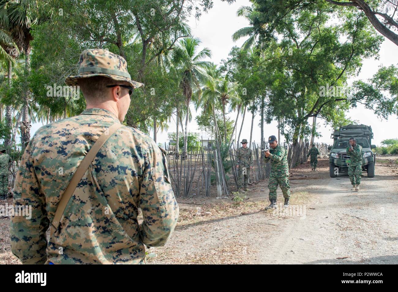 Assigned to fleet antiterrorism security team fast pacific hi-res stock ...