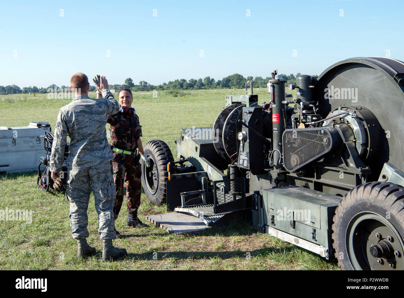 U.S. Staff Sgt. Matthew Wallenburg, a 140th Wing member from the ...