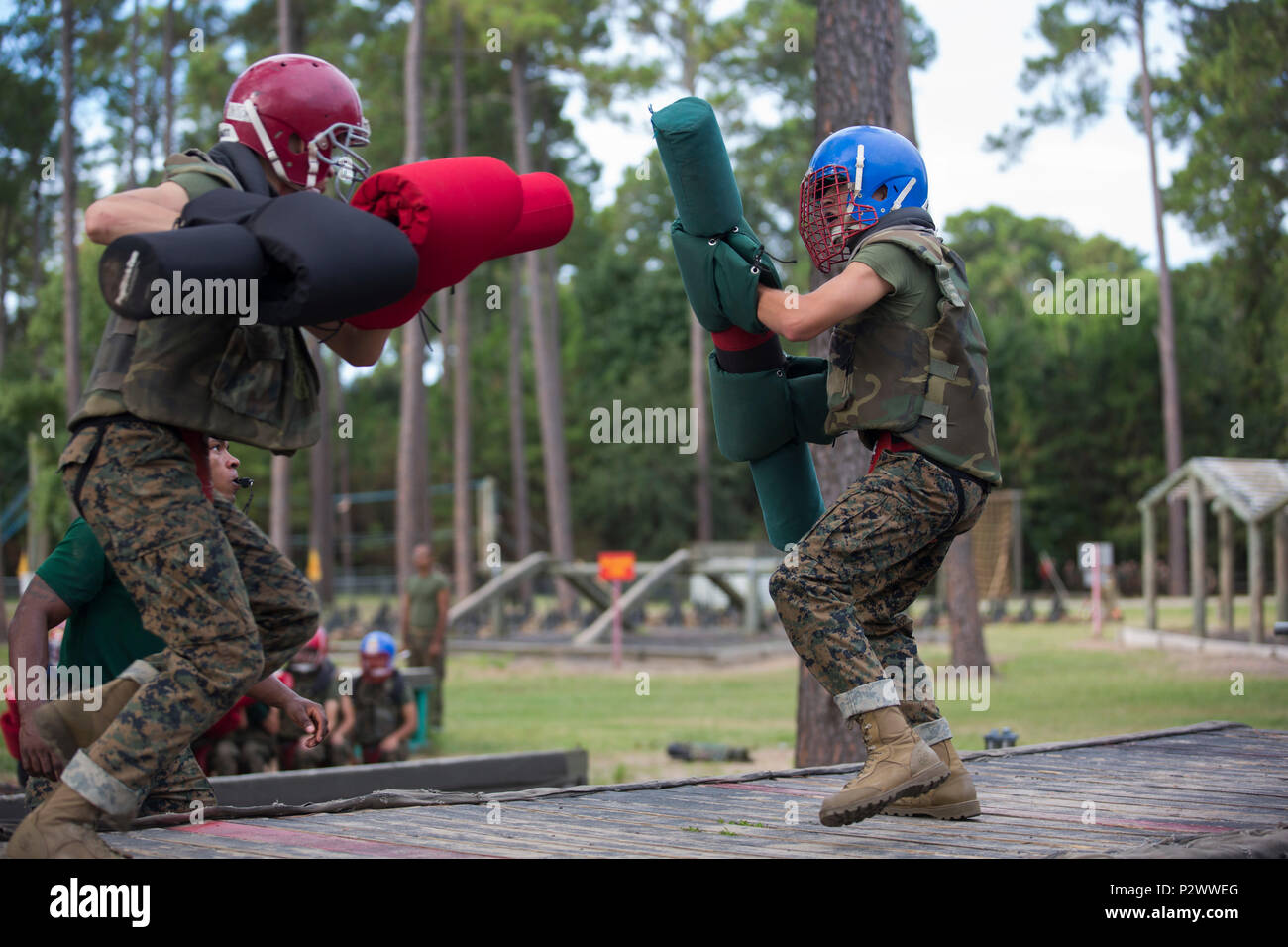 U.S. Marine Corps recruits with Company C., 1st Recruit Training Battalion, Recruit Training ...