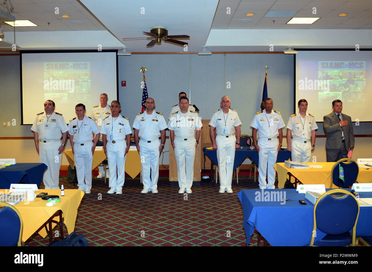 Specialized inter american naval conference on naval control of ...