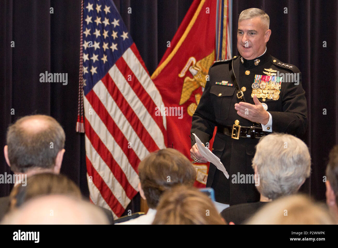 Gen. Glenn M. Walters, deputy commandant of Programs and Resources ...