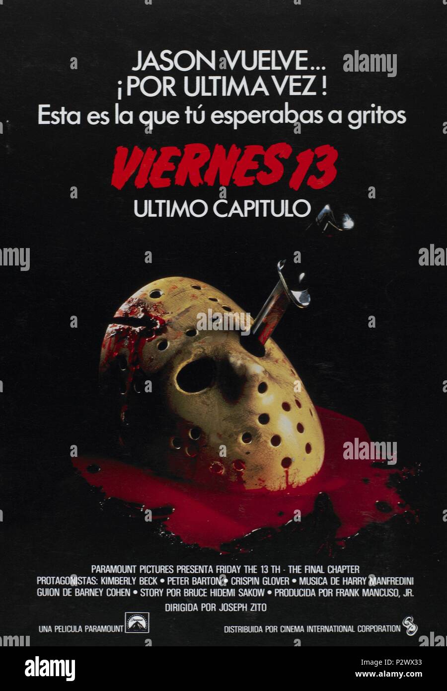 Friday the 13th the final chapter hi-res stock photography and images ...