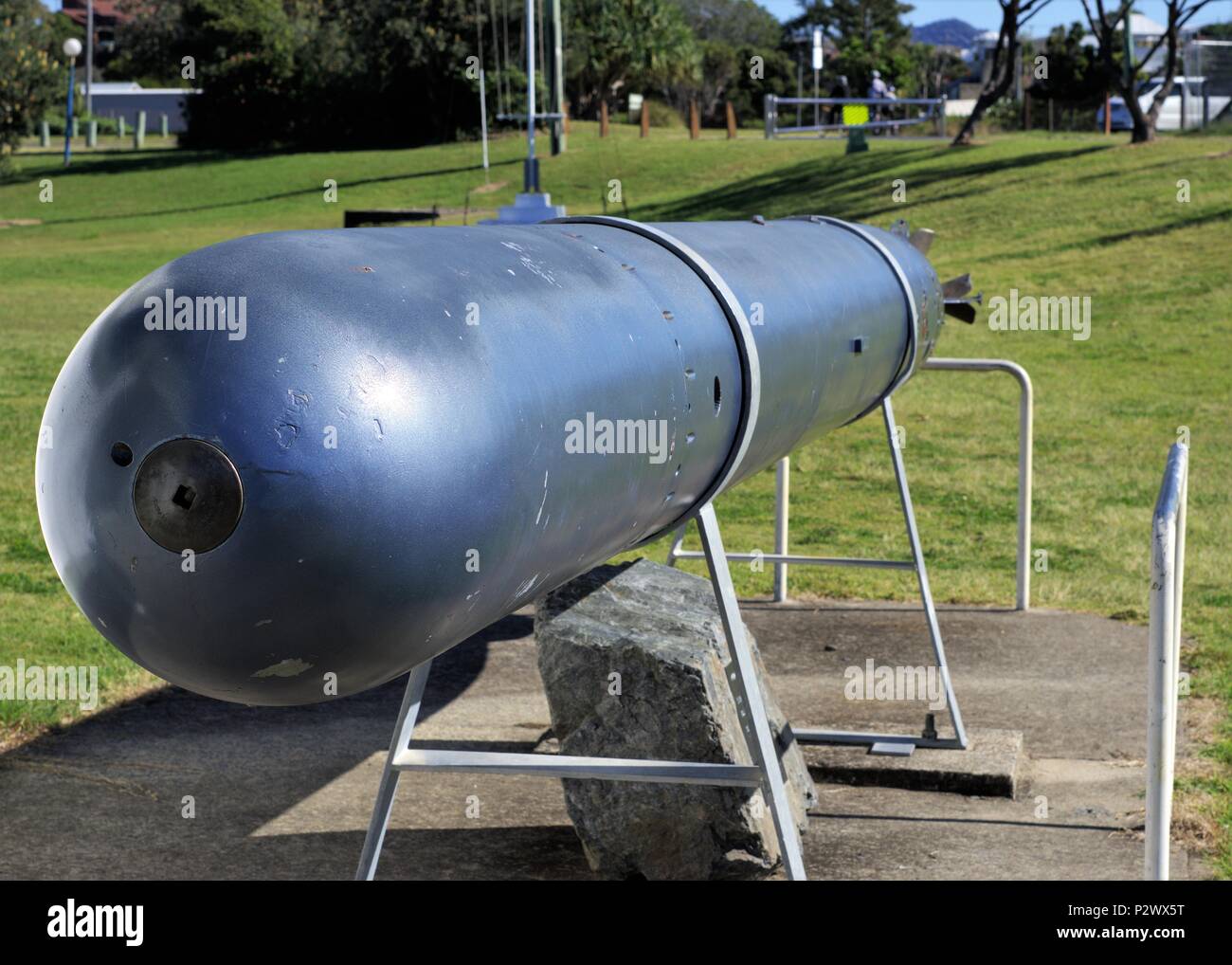MK8 Torpedo missile part of Training Ship Vendetta at display in Coffs ...