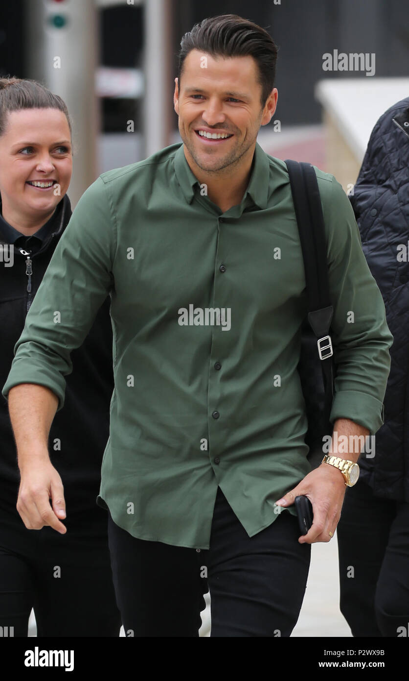 Mark Wright outside ITV Studios Featuring: Mark Wright Where: London ...