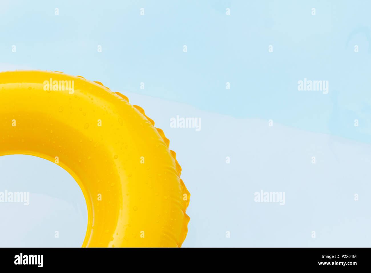 Yellow tube in pool hi-res stock photography and images - Alamy