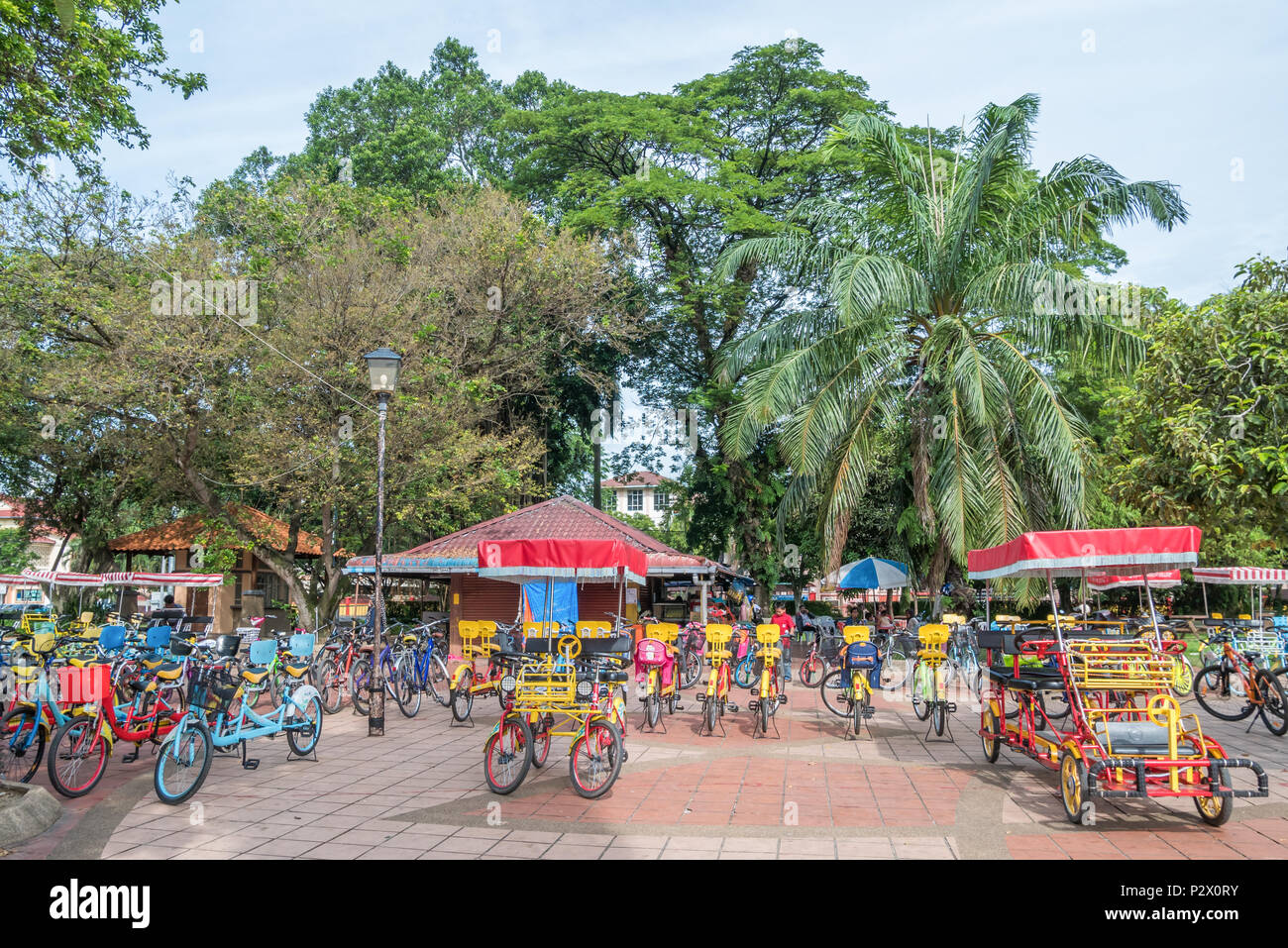 Kuala Lumpur, Malaysia - May 29,2018 : Bike rental for public in ...