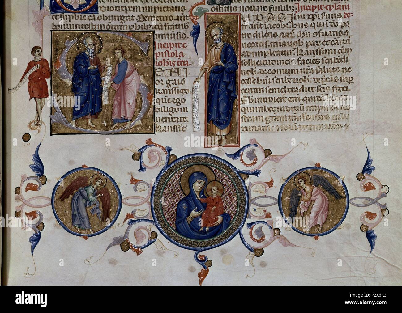 BIBLIA DE CARLOS V DE FRANCIA. Author: Bernardo Modena (14th cent ...