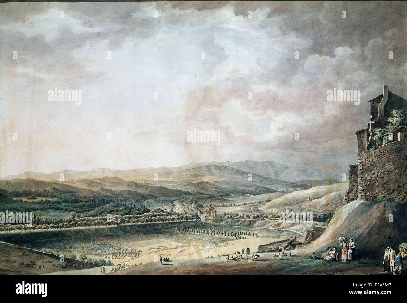 LITOGRAFIA 1820-MADRID. Author: Fernando Brambila (1763-1832). Location ...