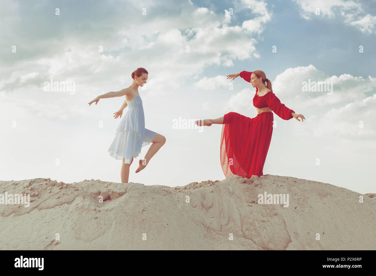 Dance in desert hi-res stock photography and images - Alamy