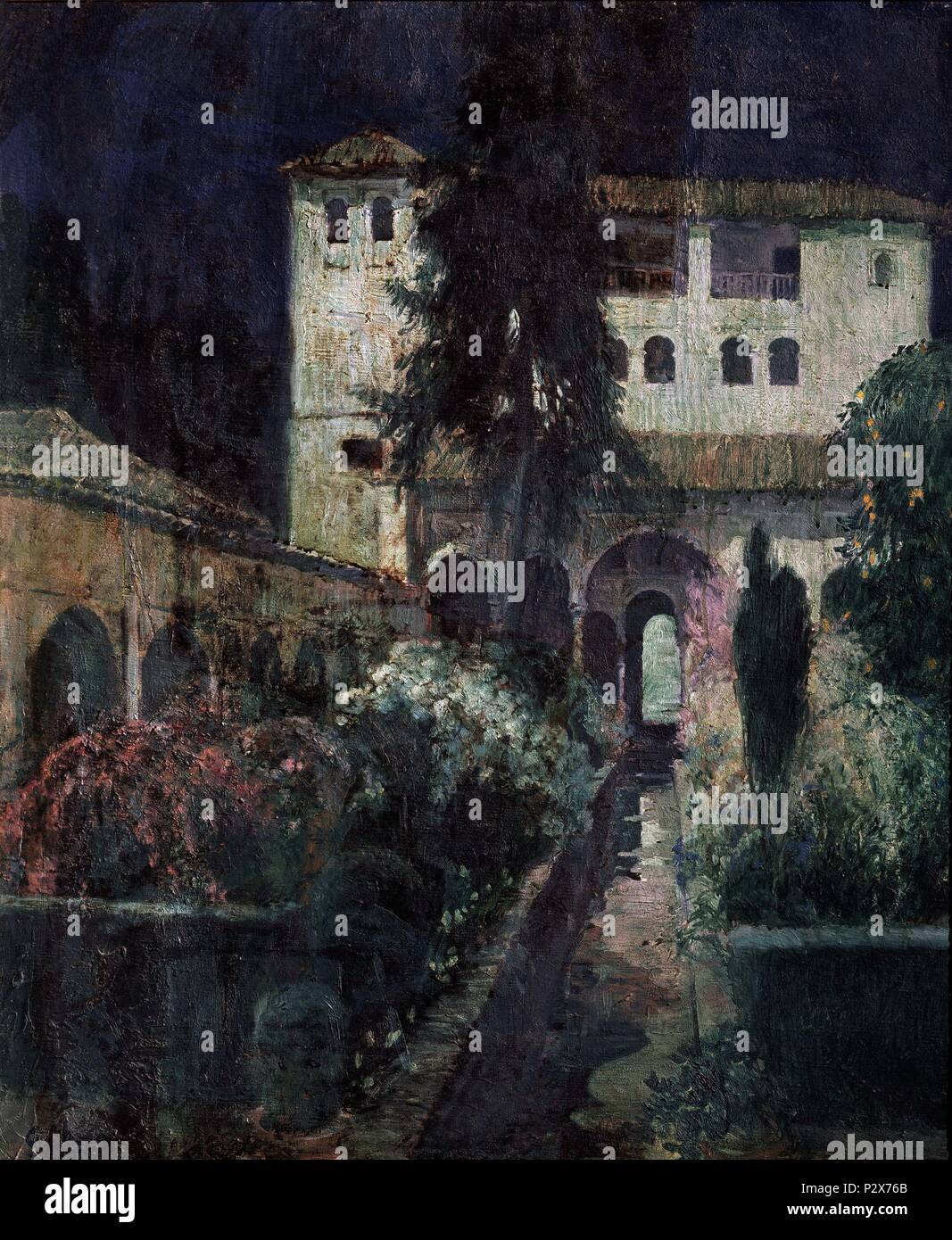 The Generalife (Granada). El Generalife (Granada). 1926. Madrid, Reina ...