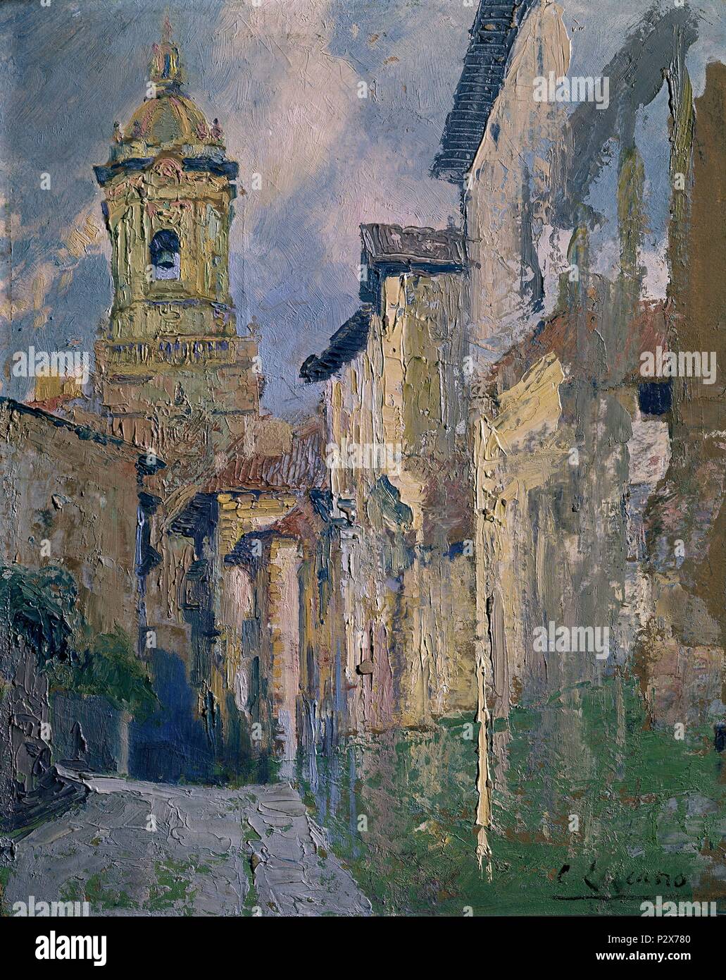 FUENTERRABIA. Author: Carlos Lezcano (1871-1929). Location: MUSEO REINA ...