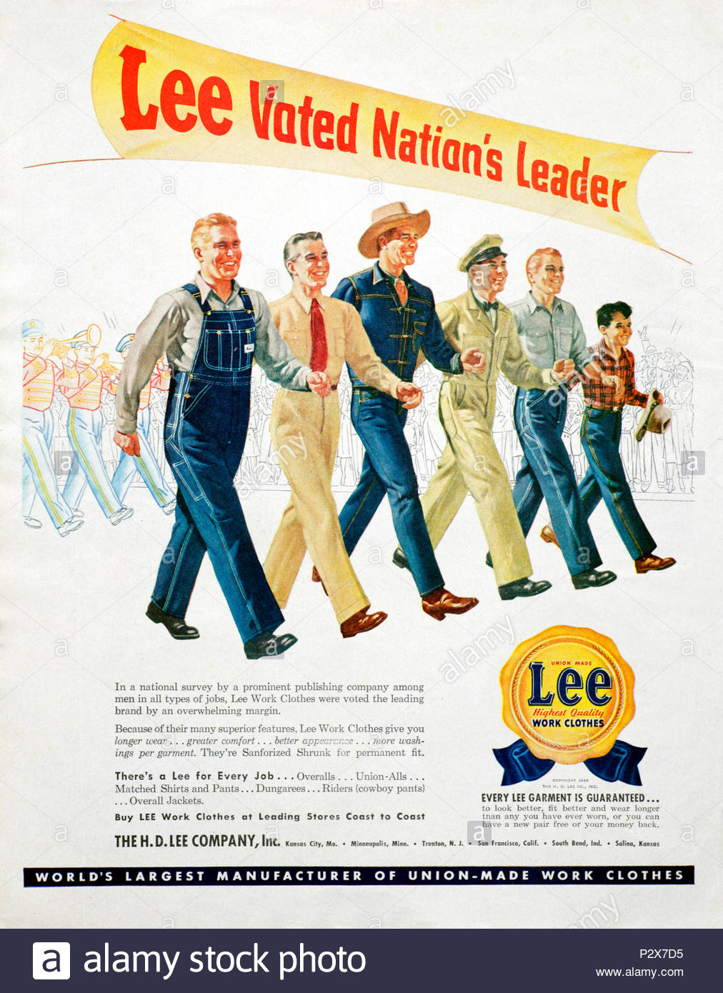 Lee jeans advertisement hi-res stock photography and images - Alamy