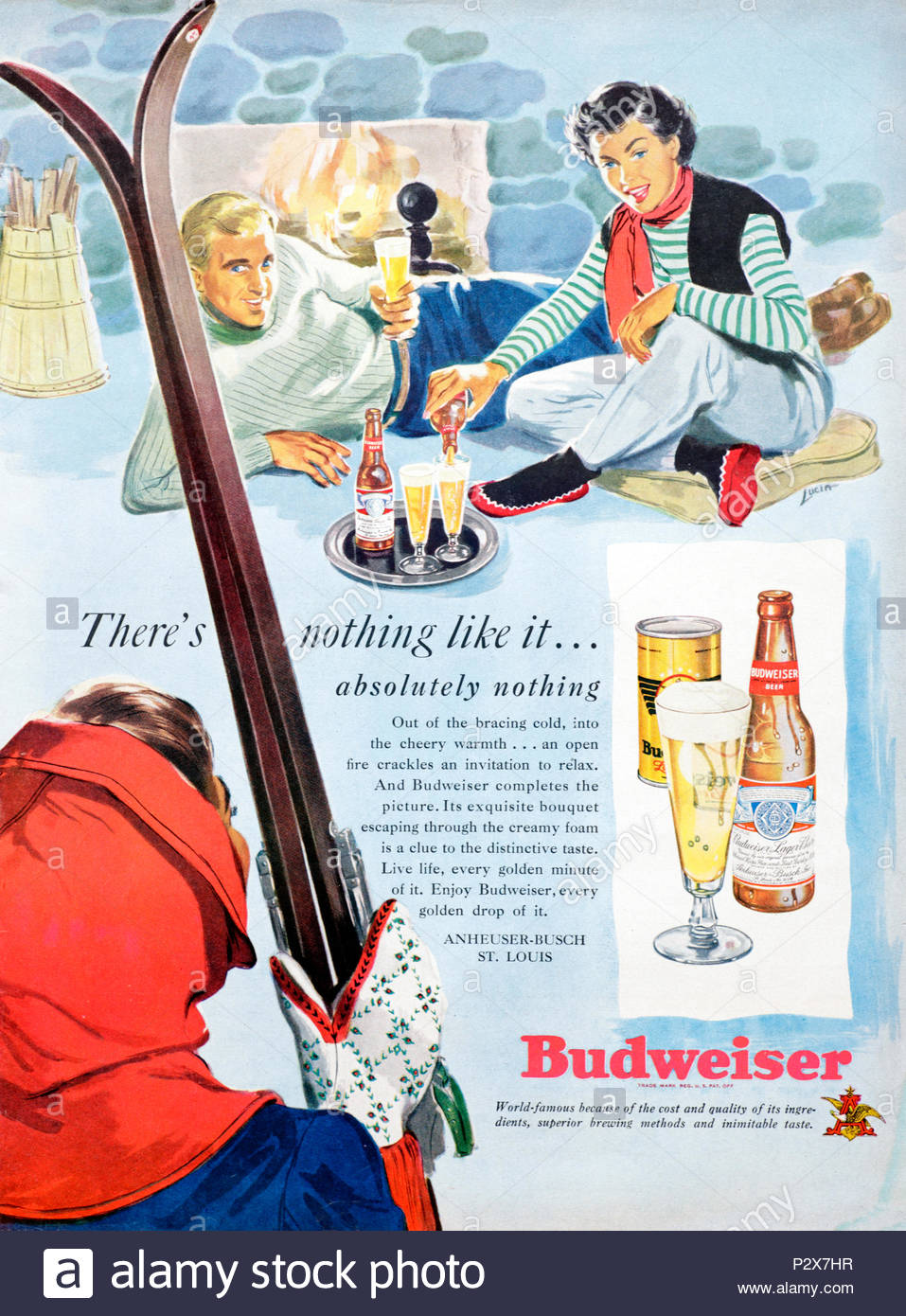 Budweiser beer advert hi-res stock photography and images - Alamy