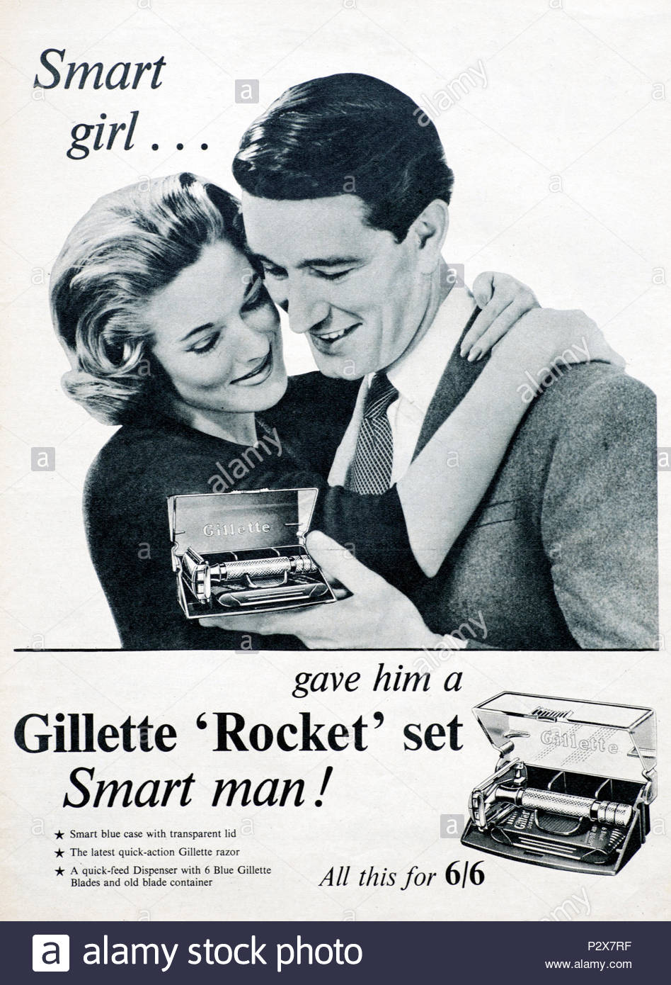 Gillette advert hi-res stock photography and images - Alamy