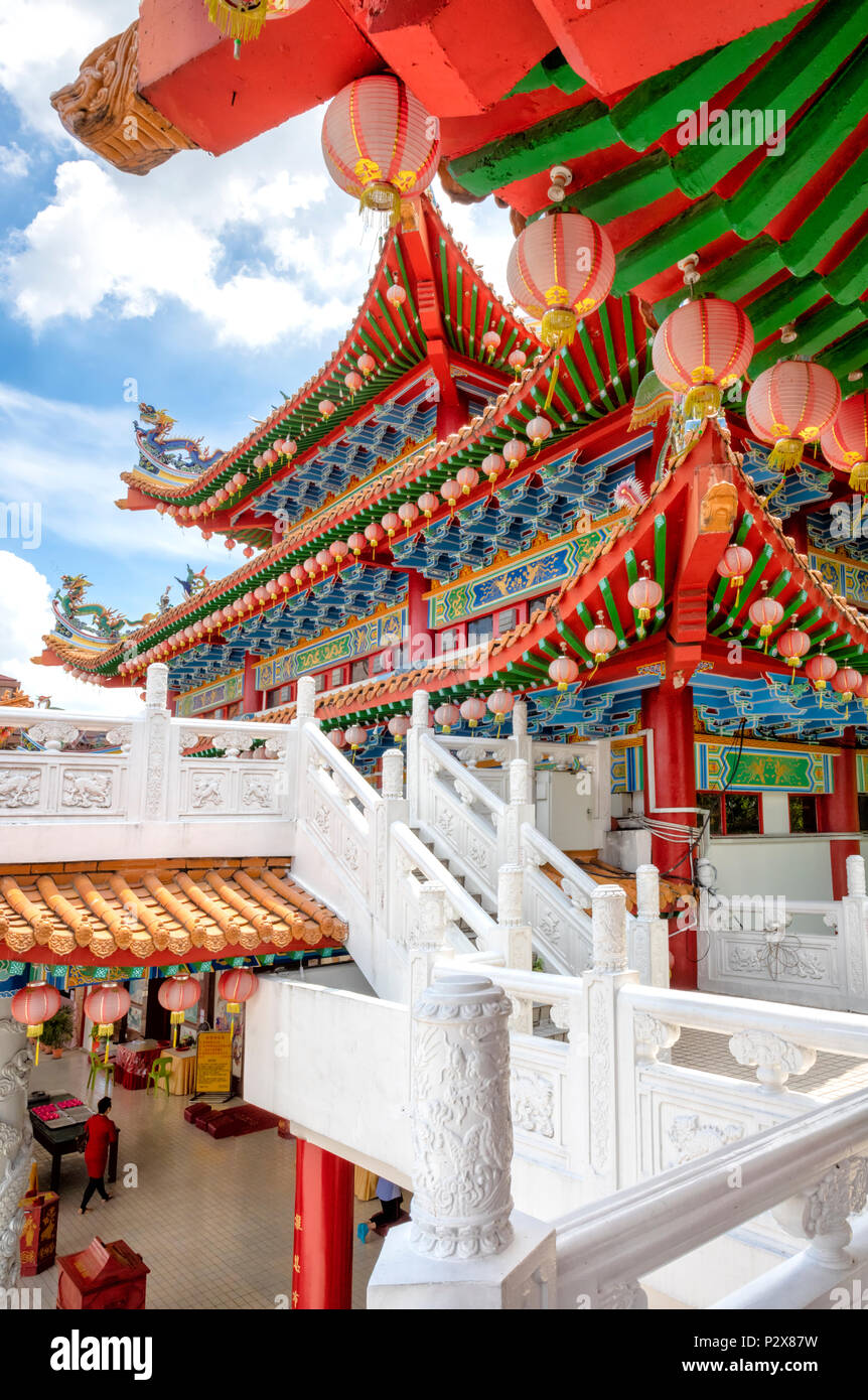 Aspects of the Thean Hou Temple in Kuala Lumpur, Malaysia Stock Photo ...