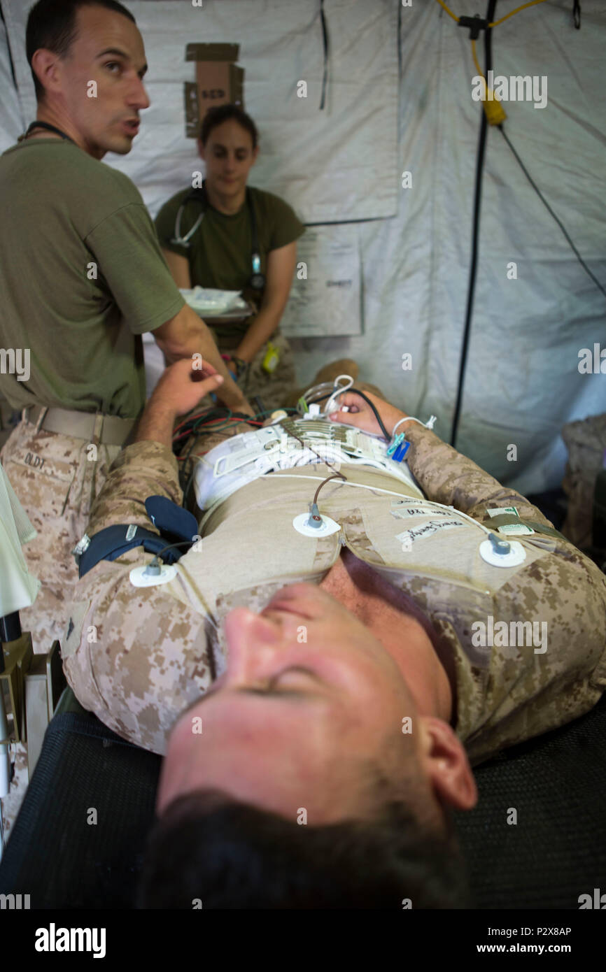 U.S. Navy Medical Officers with Special Purpose Marine Air-Ground Task ...
