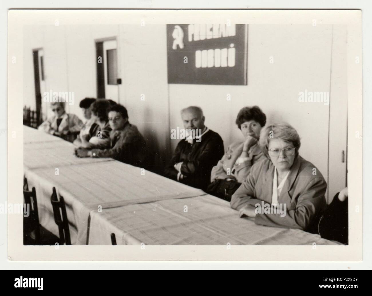 THE CZECHOSLOVAK SOCIALIST REPUBLIC - CIRCA 1980s: Vintage photo shows ...
