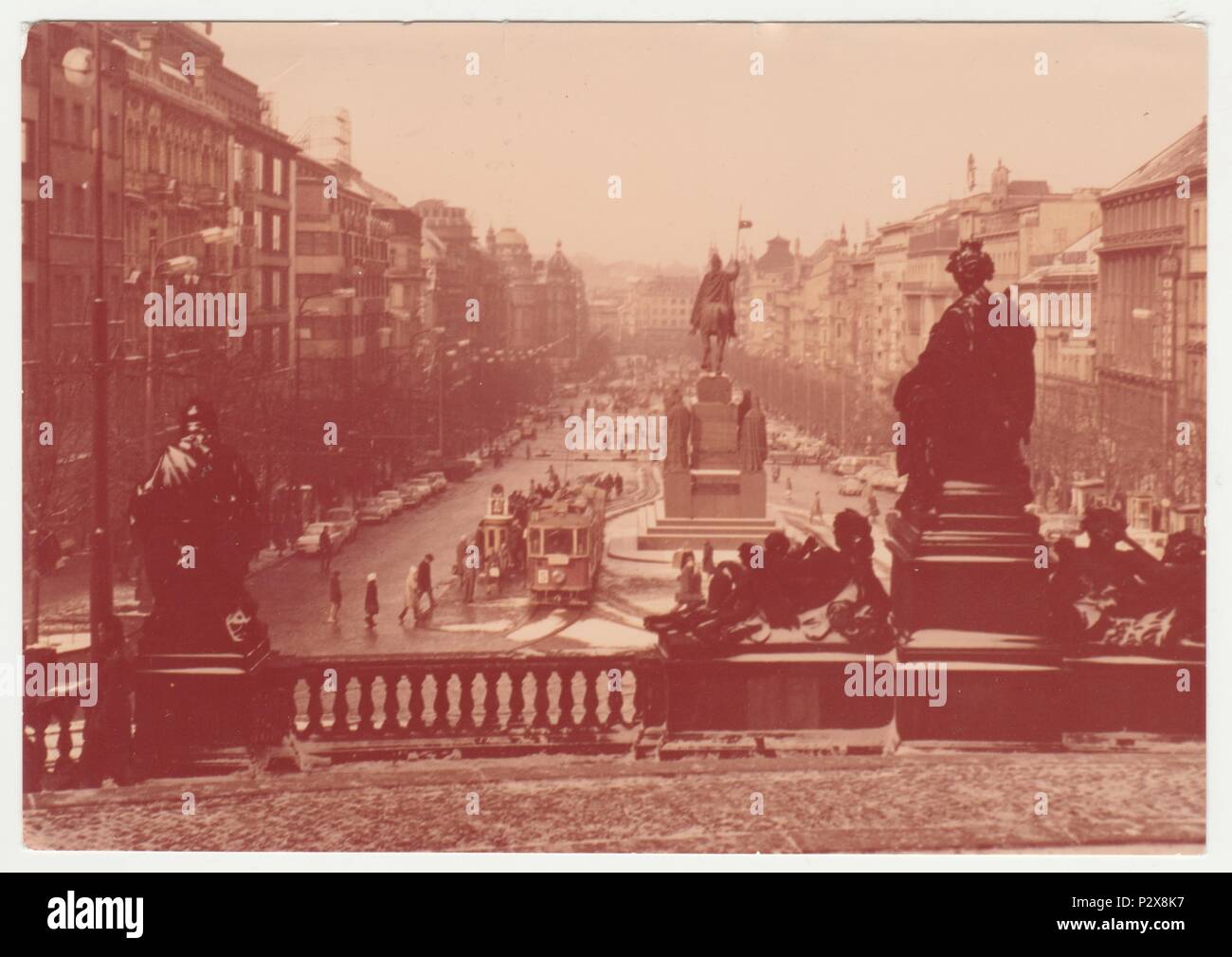 THE CZECHOSLOVAK SOCIALIST REPUBLIC - CIRCA 1980s: Vintage photo shows ...