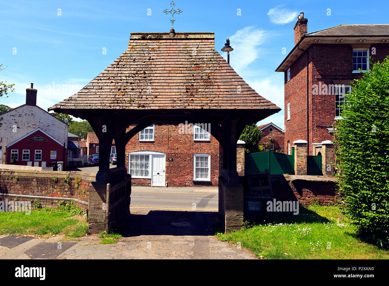 Lych Gate at St. Peter's & St. Pauls Church, Burgh le Marsh ...
