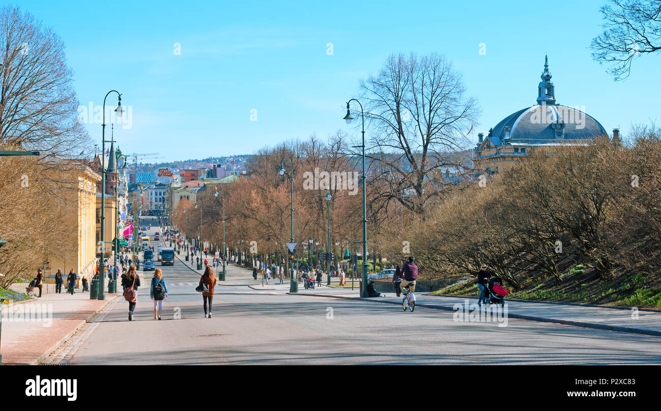 Oslo city center cityscape hi-res stock photography and images - Alamy