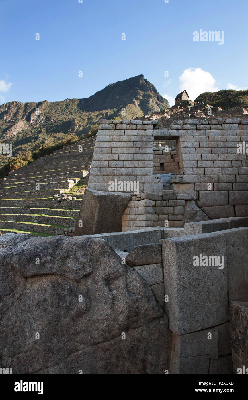 View of Machu Picchu, Peru, South America Stock Photo - Alamy