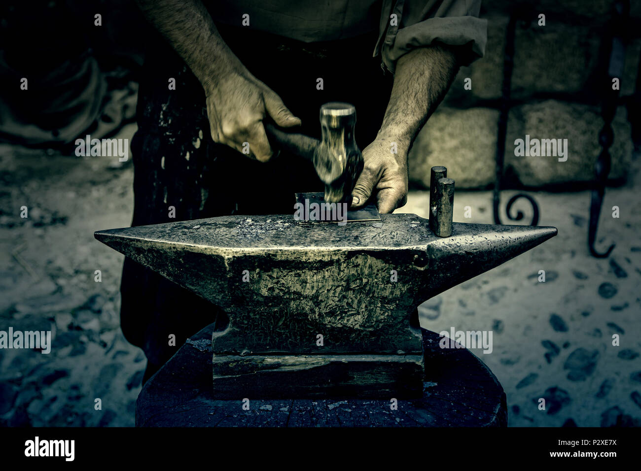 Swordmaking tools hi-res stock photography and images - Alamy