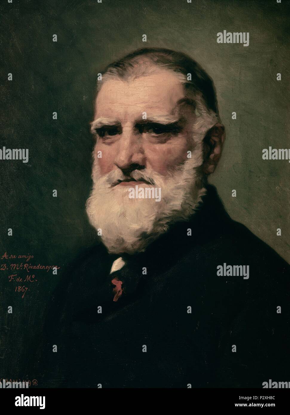 MANUEL RIVADENEYRA (1805-1872). Author: Federico de Madrazo (1815-1894 ...