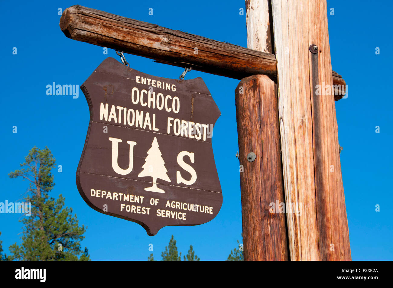 Malheur national forest sign hi-res stock photography and images - Alamy