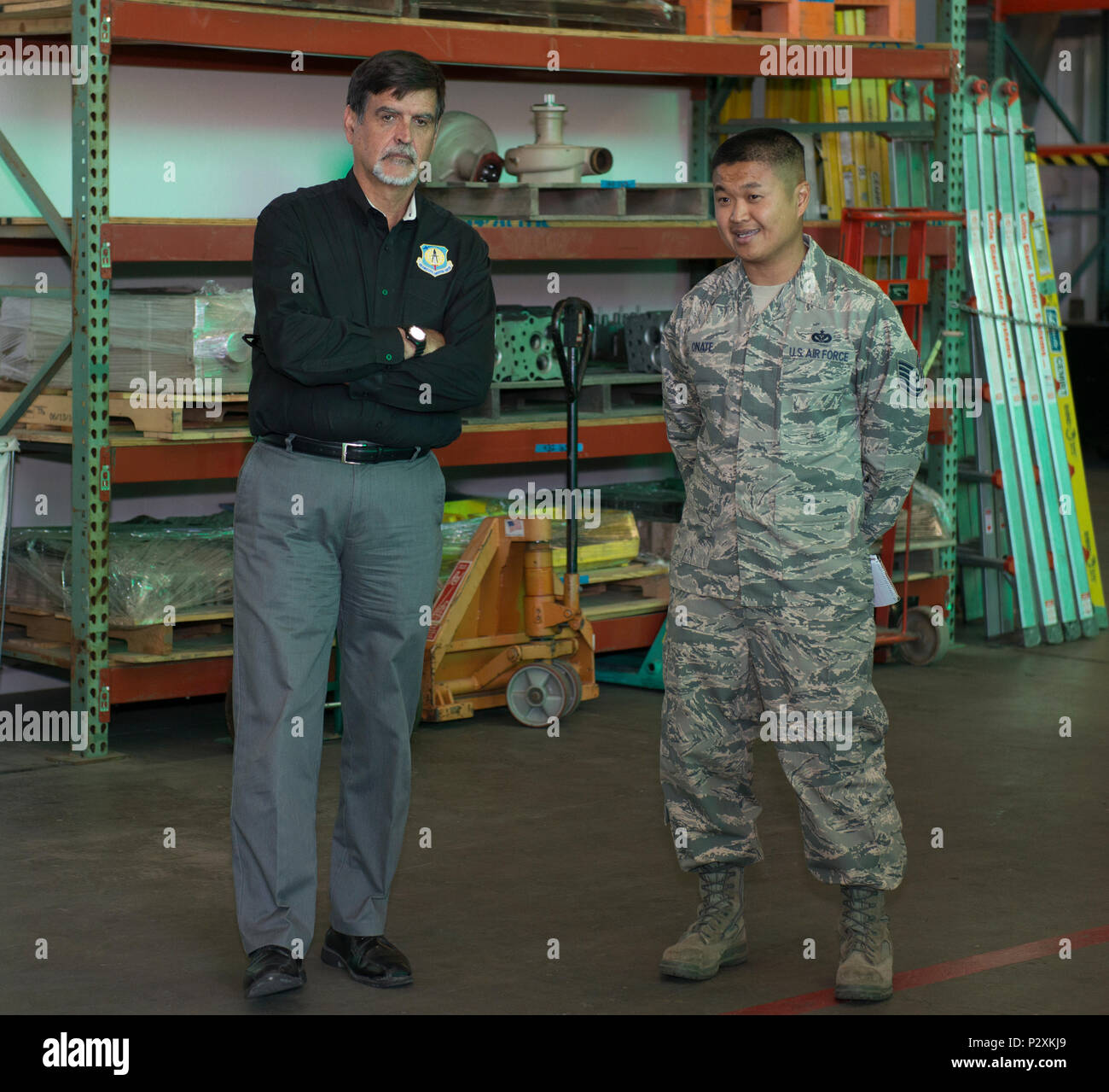 Technical Sgt Francis Onate, power production craftsman for the Civil ...
