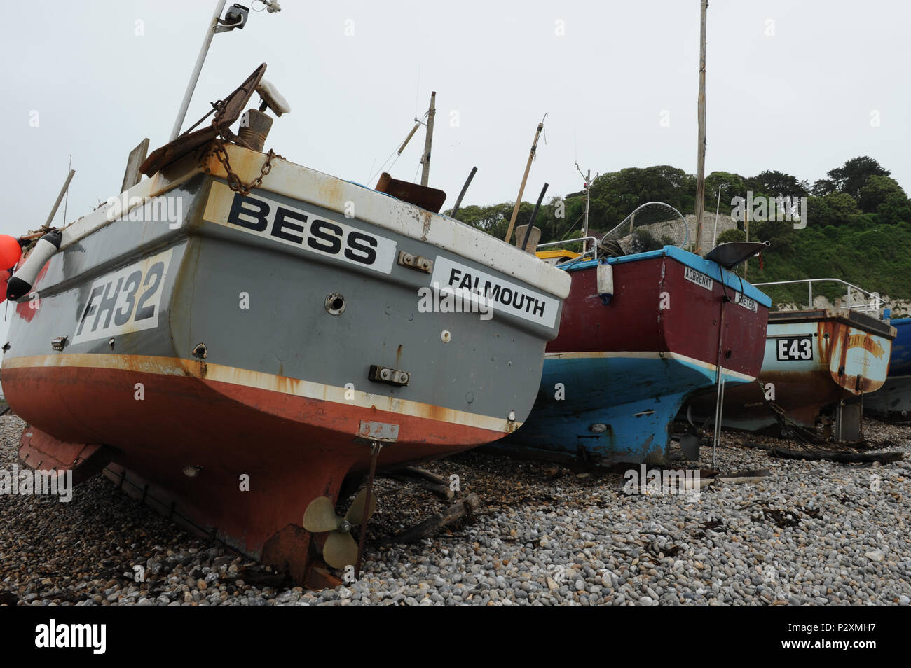 Beer Beach in Devon, England Stock Photo - Alamy