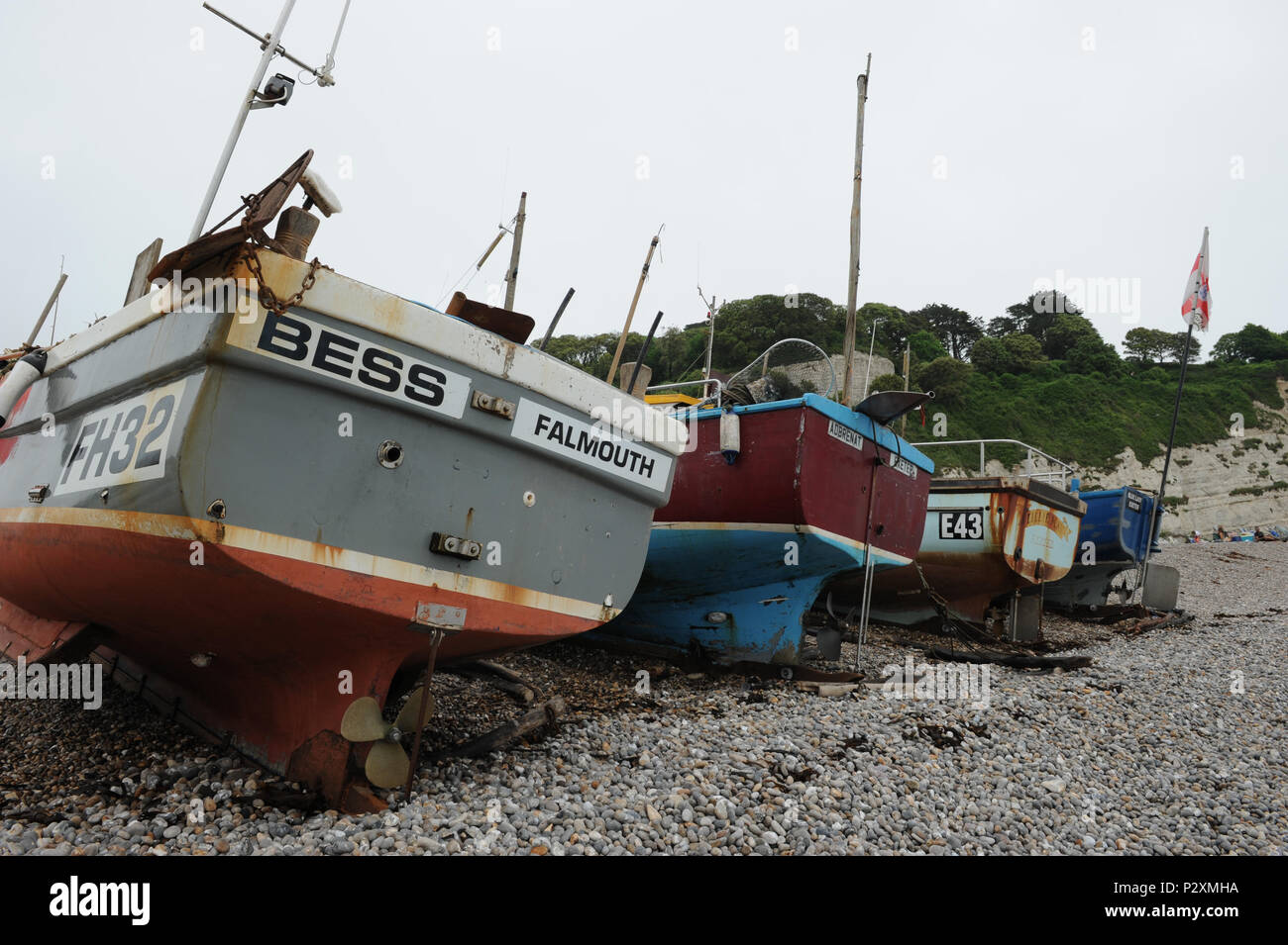 Beer Beach in Devon, England Stock Photo - Alamy